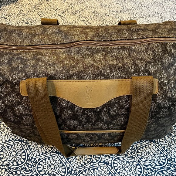 Yves Saint Laurent | Bags | Authentic Ysl Giraffe Travel Bag | Poshmark